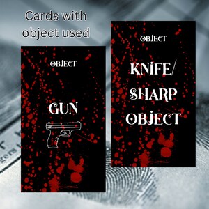 Crime Case Oracle Deck (100 Cards)*made TO ORDER* - Etsy