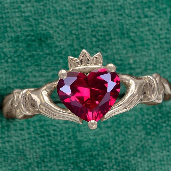 Ruby Wedding Ring - Etsy