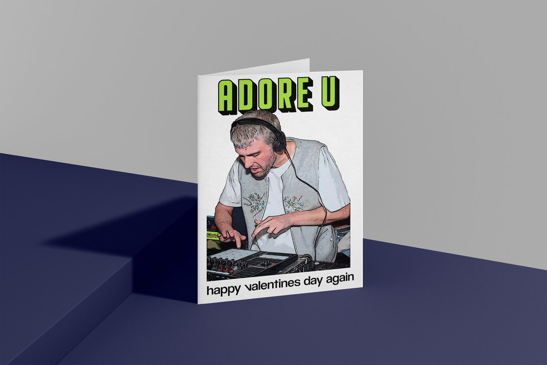 Fred Again Adore U Valentines Card - Etsy