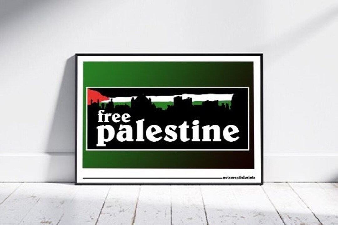 Free Palestine- Charity Print - Etsy