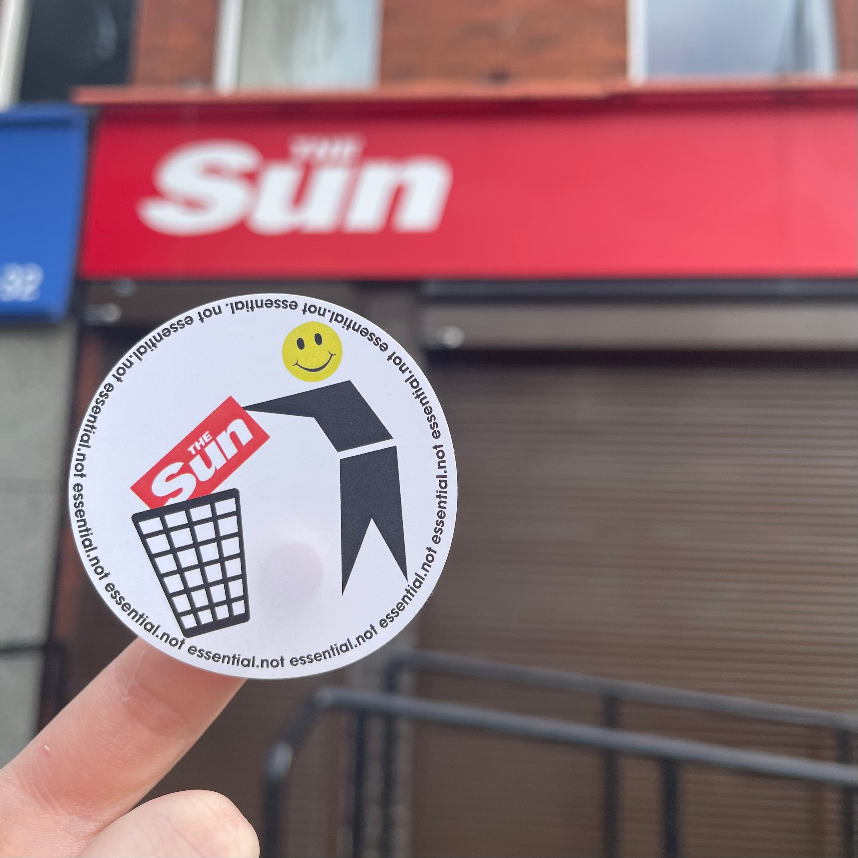 Don’t Buy the Sun Stickers - Etsy UK