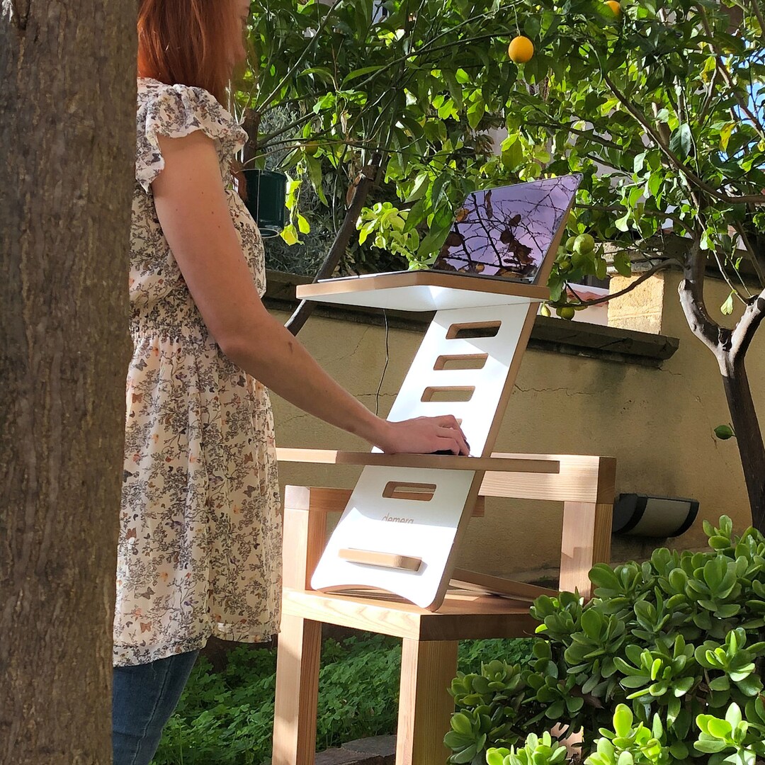 Laptop Standing Desk, Stand Desk, Standing Desk, Standing Workstation ...