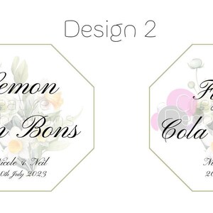 Wedding Sweet Buffet Labels, Sweet Buffet Labels, Sweet Vase Labels ...