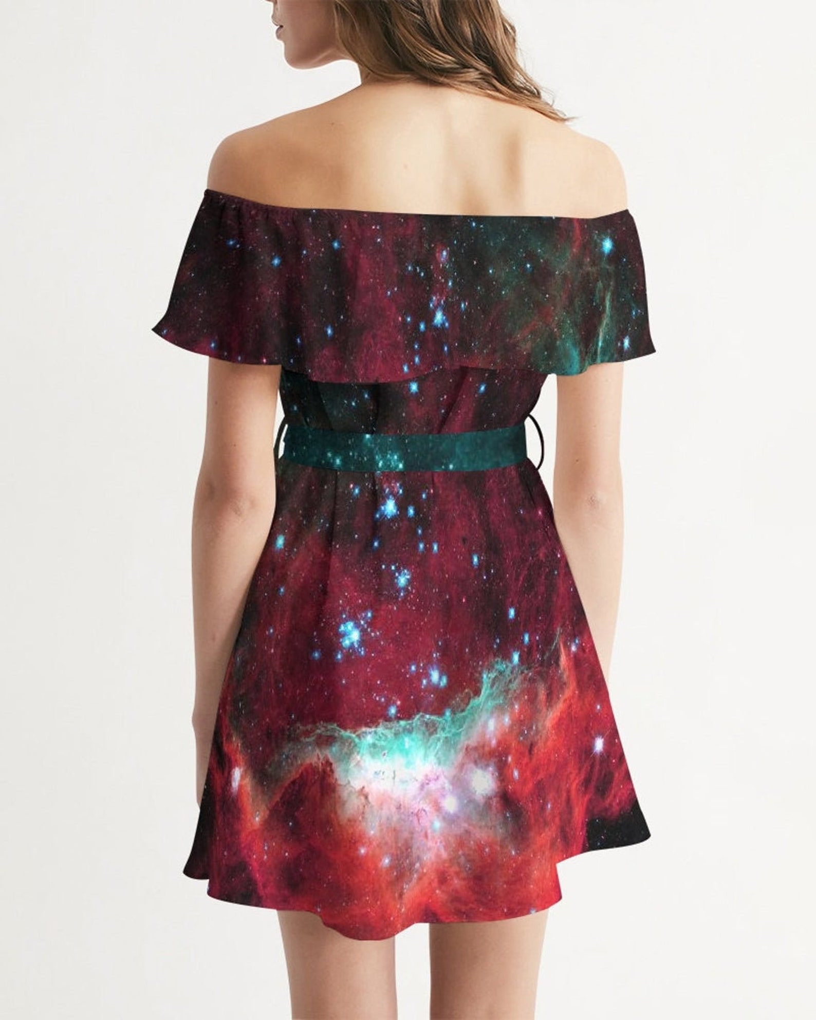 Galaxy Dress, Space Dress, Constellation Dress, Galaxy Print, Astronomy ...