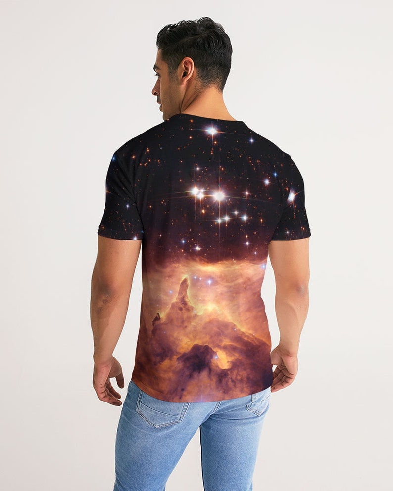 Astronomy Gifts: Star Cluster Shirt for Men, Space Gift for Astronomy ...