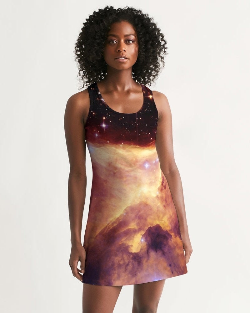 Galaxy Dress, Women's Racerback Space Dress, Astronomy Gifts, Science ...