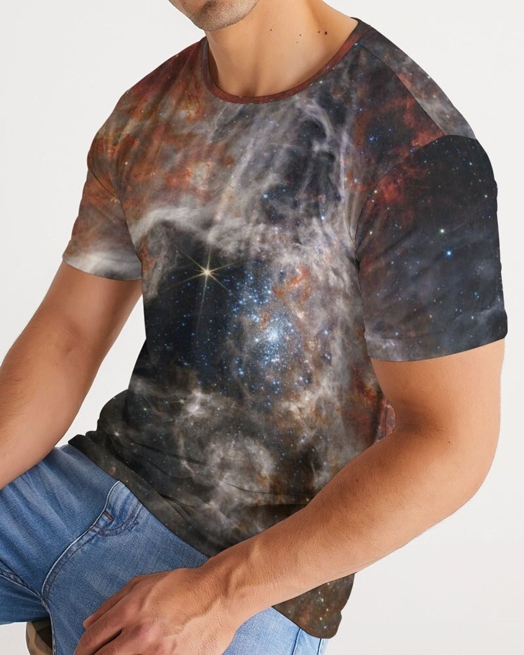 NASA Shirt: James Webb Nebula Print Galaxy Shirt, Astrophysics ...