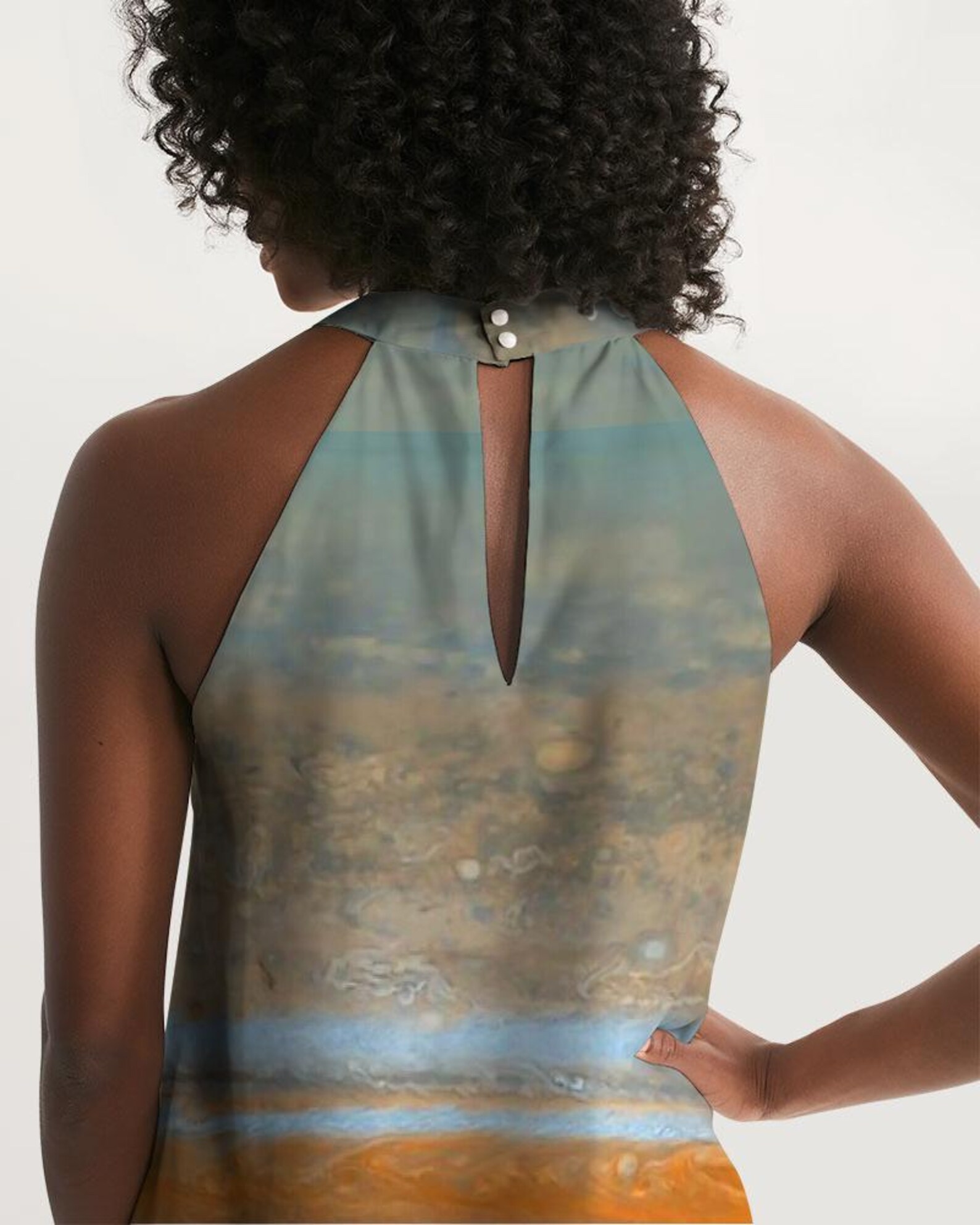Jupiter Dress, Women's Halter Dress, Astronomy Gifts, Science Dress ...