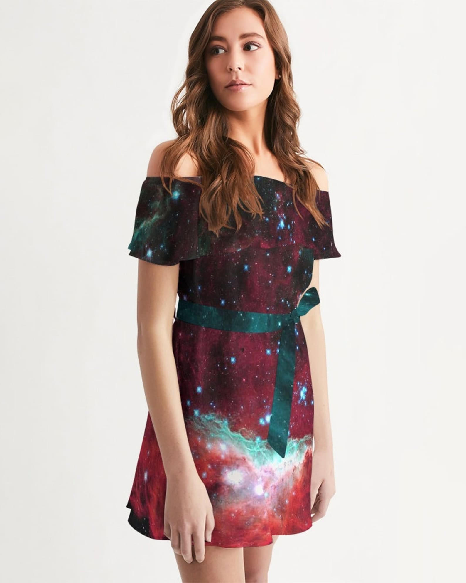 Galaxy Dress, Space Dress, Constellation Dress, Galaxy Print, Astronomy ...