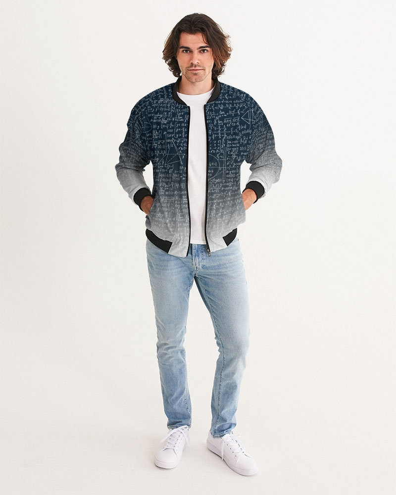 Cool Math Teacher Gift, Men's Mathematics Ornament Bomber Jacket, Math ...