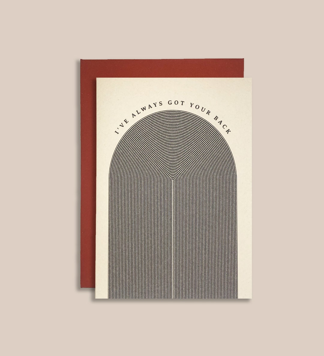 Got Your Back Card Good Luck Card You Can Do It Card Rooting for You ...