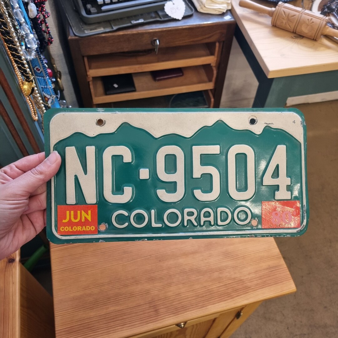Colorado License Plate License Plate Auto Wall Decor Pimp - Etsy