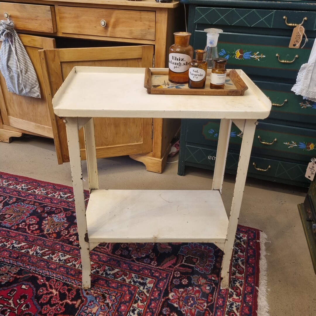 40s Medical Table Side Table Hospital Metal Instrument Table - Etsy