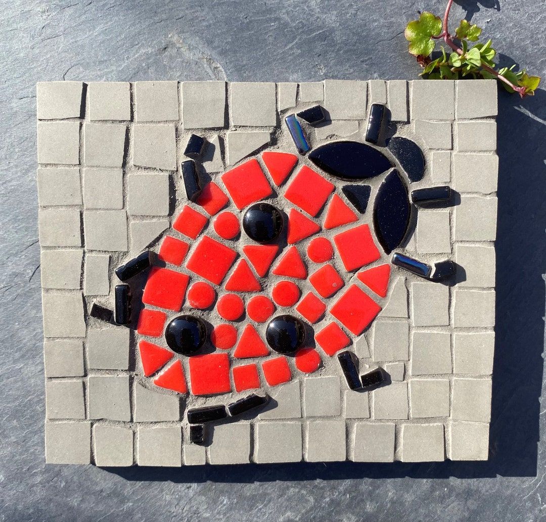 NEW!! Ladybird Mosaic Kit - Etsy
