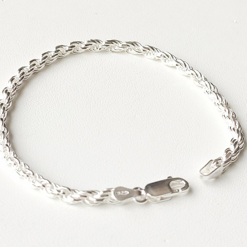 925 Real Silver Bracelet - Etsy
