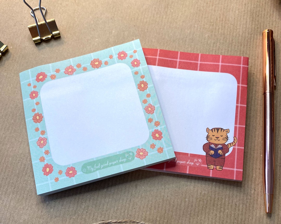 Sticky Notes Combination Set 'flower Power' and 'tommy the Tiger ...
