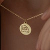 Personalized 14K Solid Gold Cavapoo Necklace Cute Dog Pendant, Pet ...