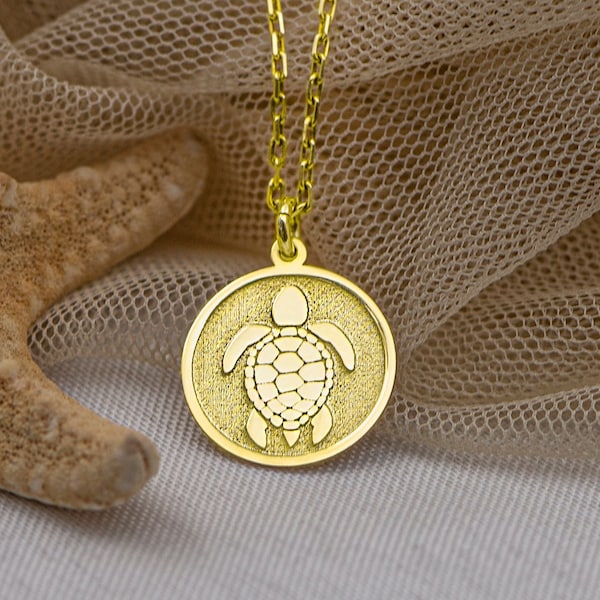Turtle Pendant - Etsy