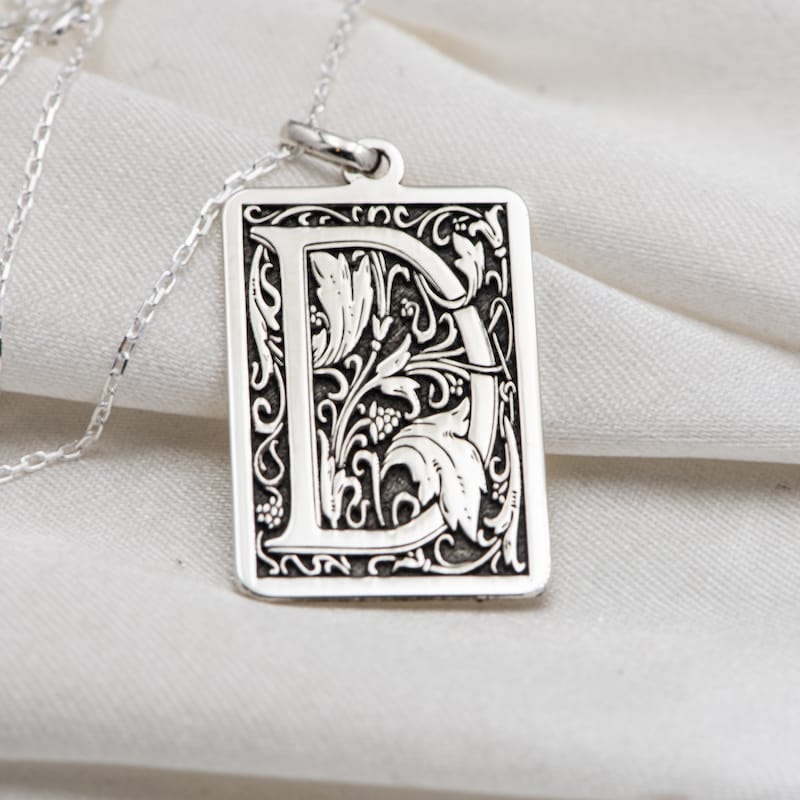 Monogram Pendants - Etsy