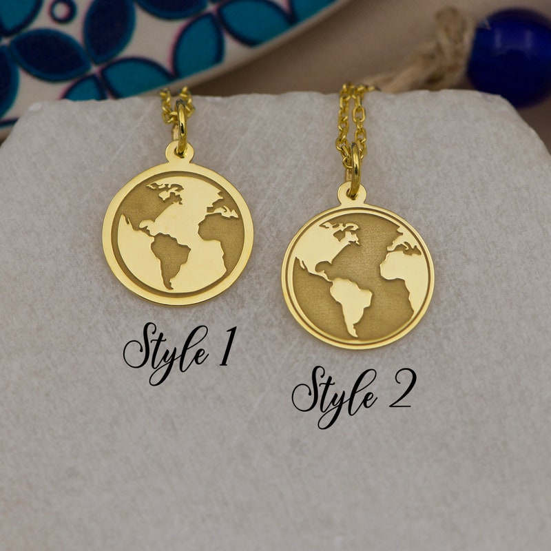 Geography Jewelry - Etsy
