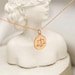 14K Solid Gold Justice Pendant - Symbol of Fairness and Truth | Legal ...