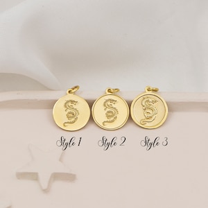 Real 14k Solid Gold Chinese Dragon Necklace by Demir Uluer - Dainty ...