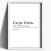 Intention Definition Inspirational Print, Office Wall Art ...