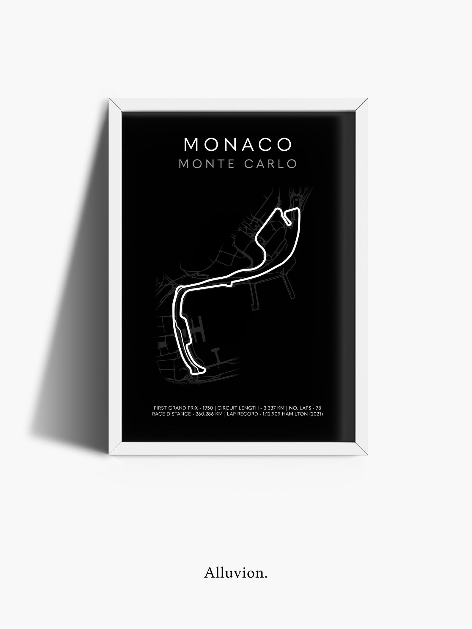 Monte Carlo Monaco Grand Prix Print F1 Poster Formula 1 - Etsy