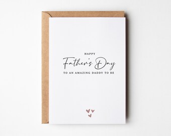 Dad to Be Father's Day Card, Happy Fathers Day Card, Card for Dad ...