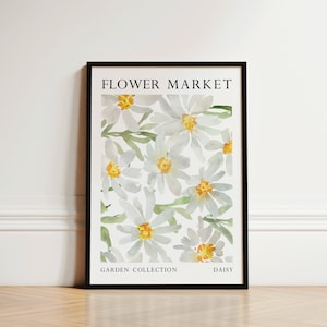 Daisy Print - Etsy