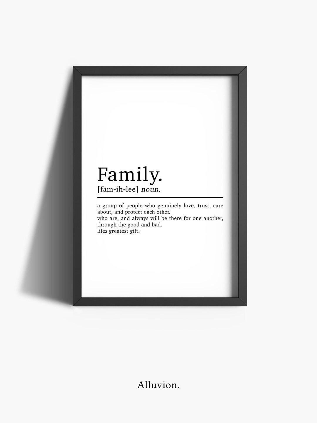 Family Definition Print Family Prints Quote Prints Wall Art Prints ...