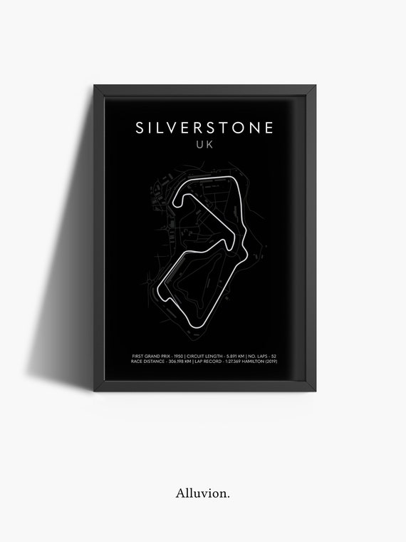 Silverstone Grand Prix Print F1 Poster Formula 1 Prints - Etsy