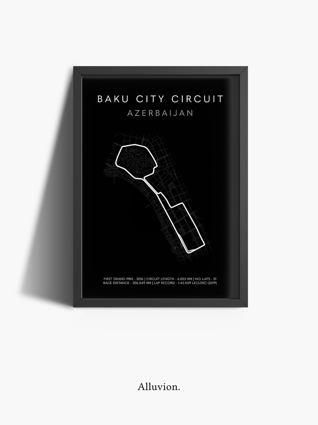 Baku Grand Prix Print F1 Poster Formula 1 Prints Grand - Etsy