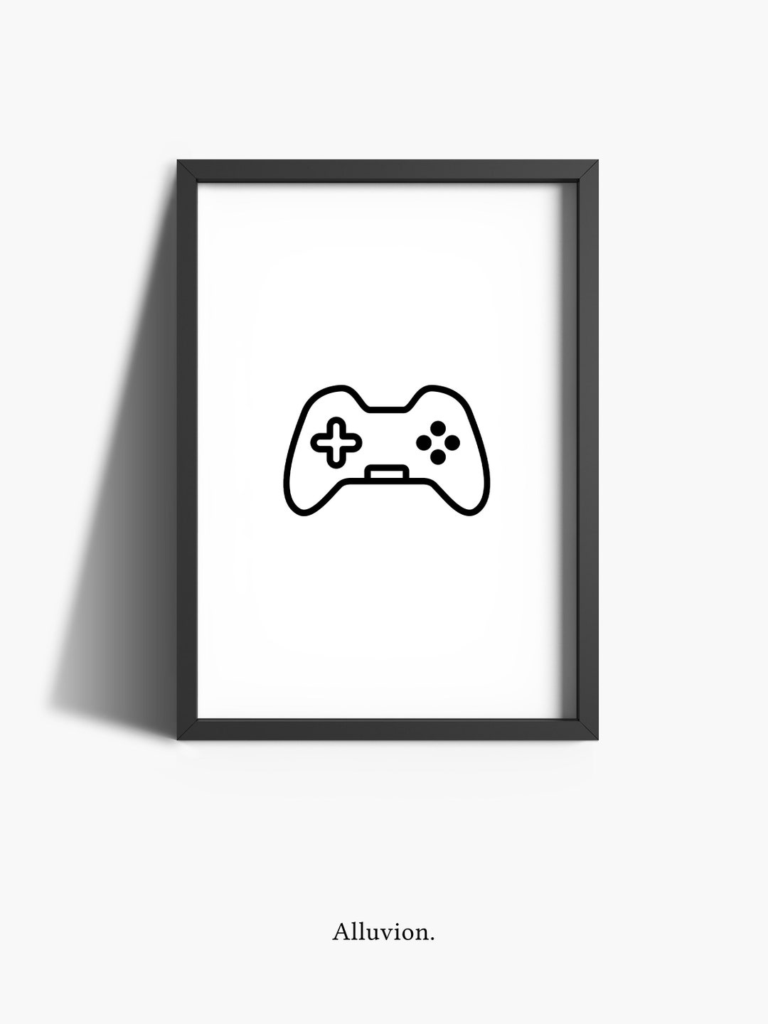 Gaming Controller Print | Gamer Gifts | Gaming Art | Gaming Print ...
