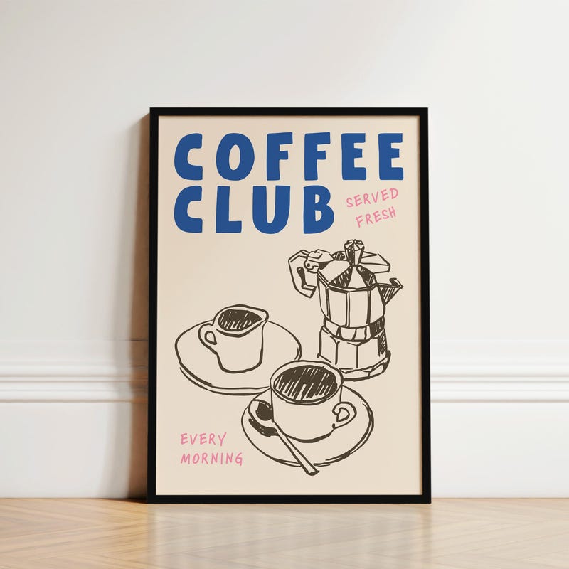 Coffee Print - Etsy