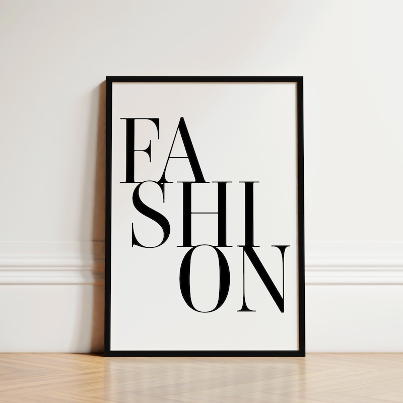 Fashion Poster - Etsy