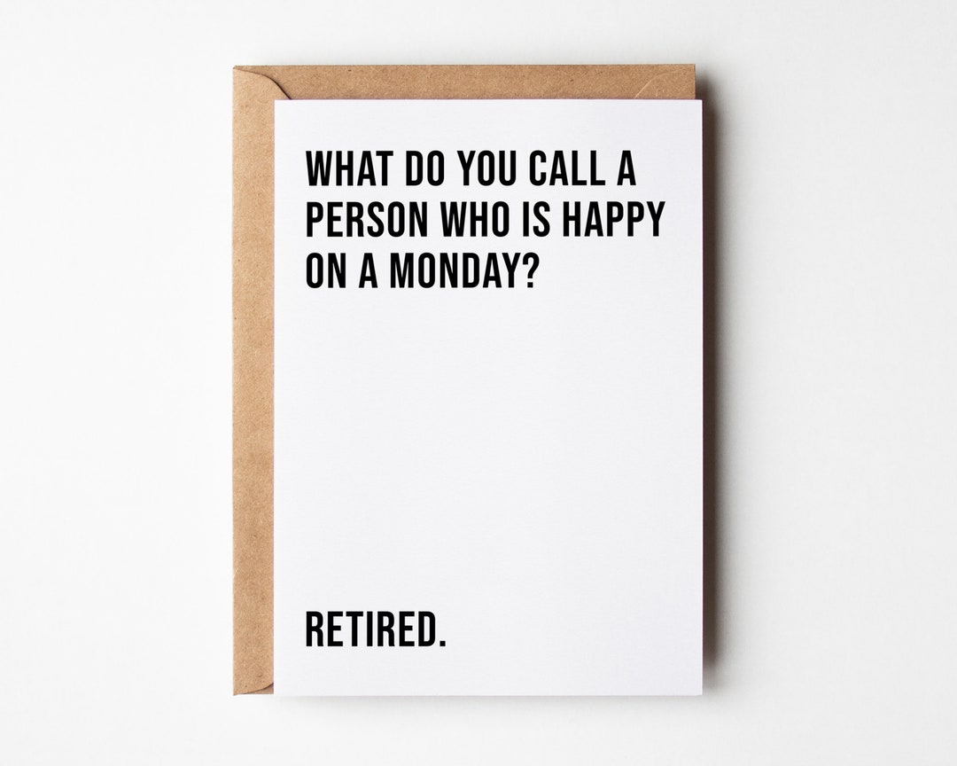 Funny Retirement Card, Leaving Card, Funny Leaving Card, Leaving ...