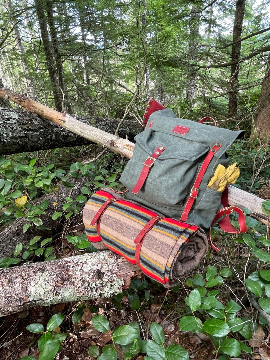 Bushcraft Backpack - Handmade in USA - Bushcraft Rucksack - Bushcraft ...