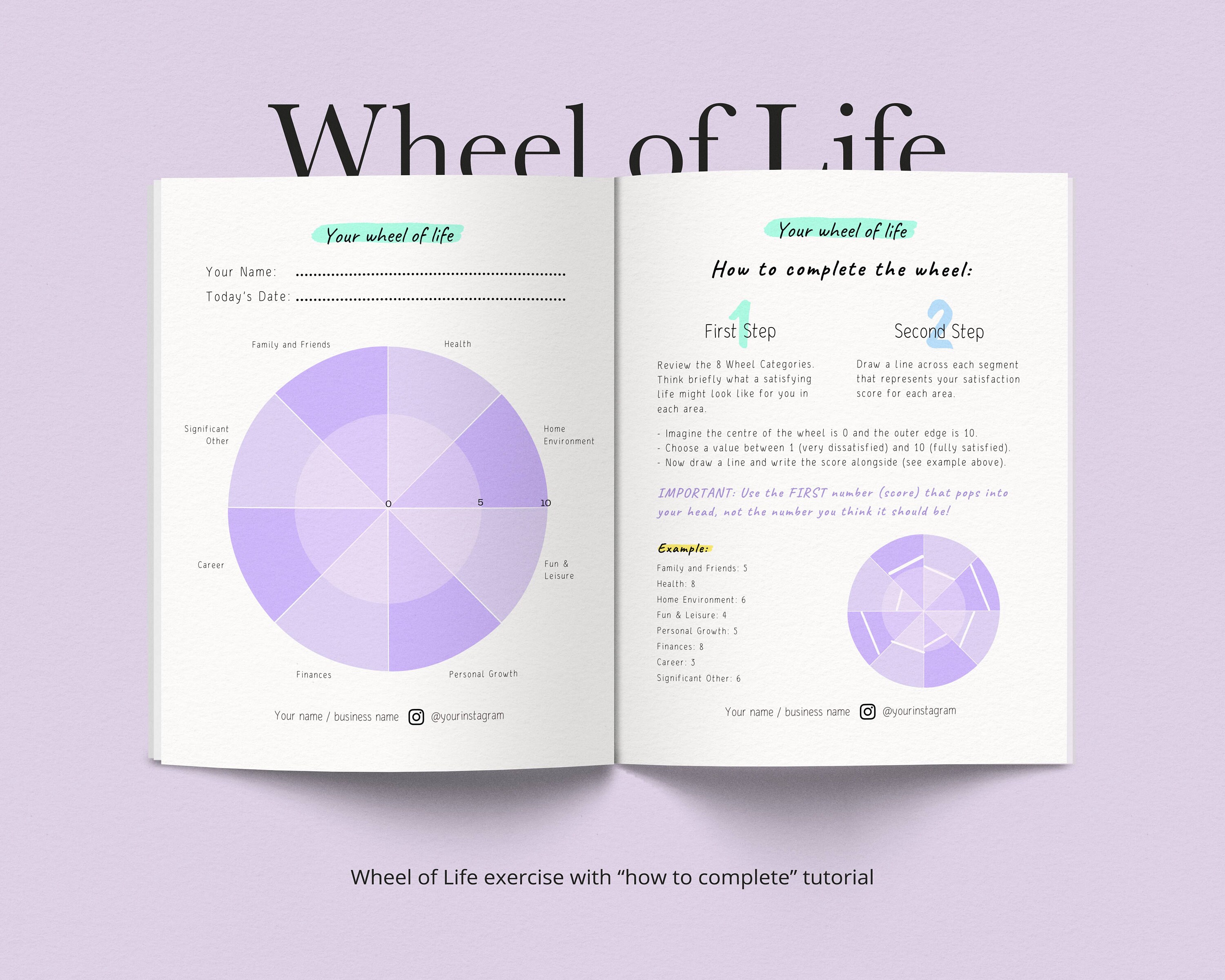 Life Coaching Worksheet. Coach Tools Ebook Editable in Canva. 18 Pages ...