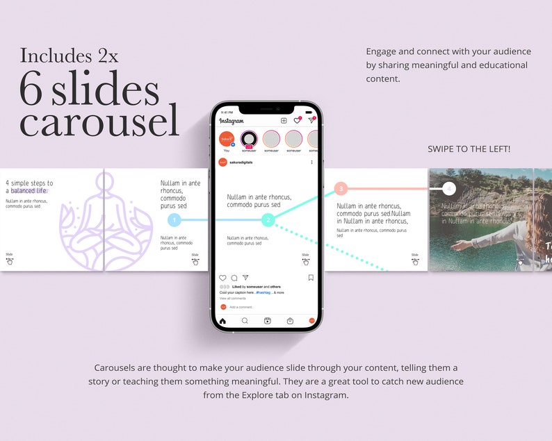 Life Coach Instagram Post Templates for Canva. Life Coaching - Etsy