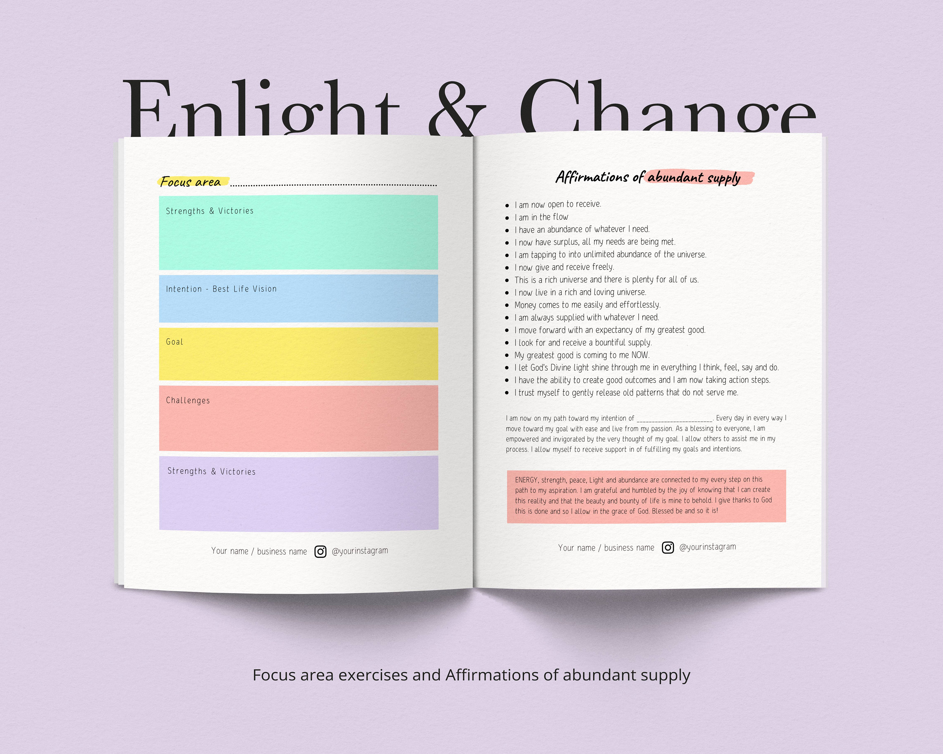 Life Coaching Worksheet. Coach Tools Ebook Editable in Canva. 18 Pages ...