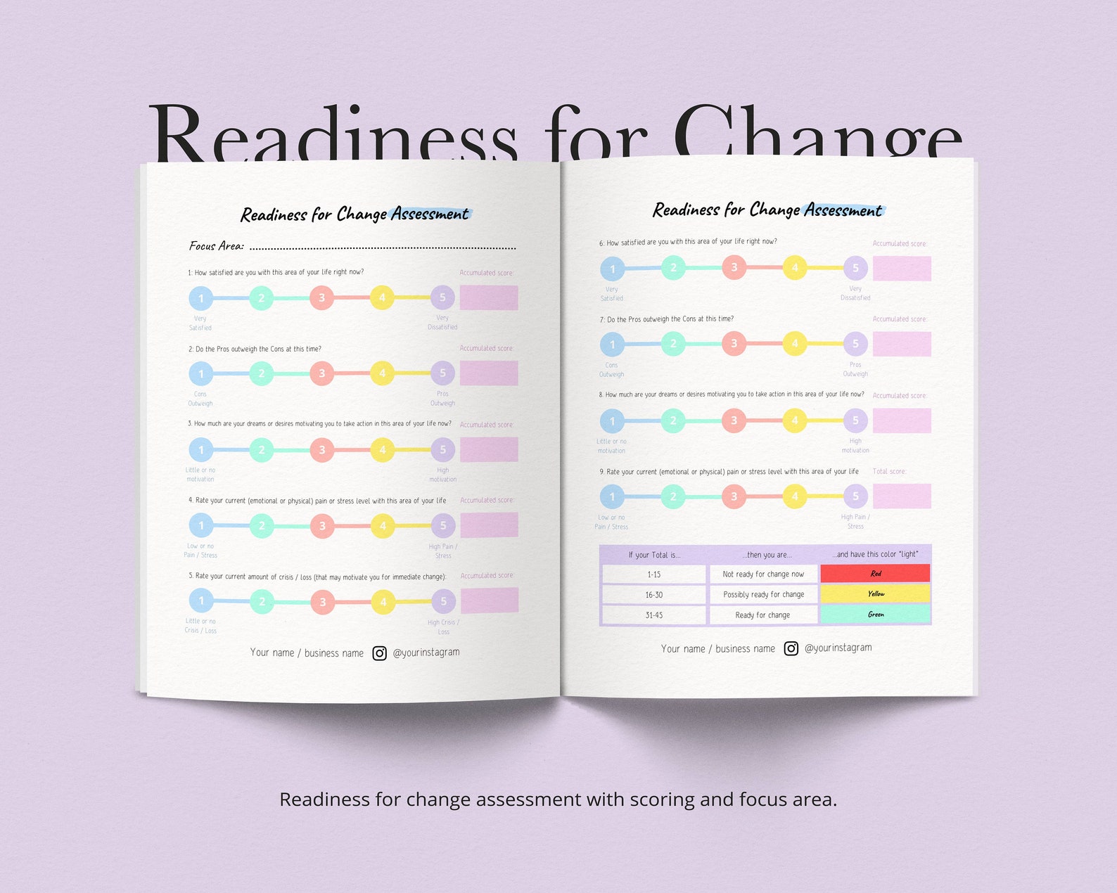 Life Coaching Worksheet. Coach Tools Ebook Editable in Canva. 18 Pages ...