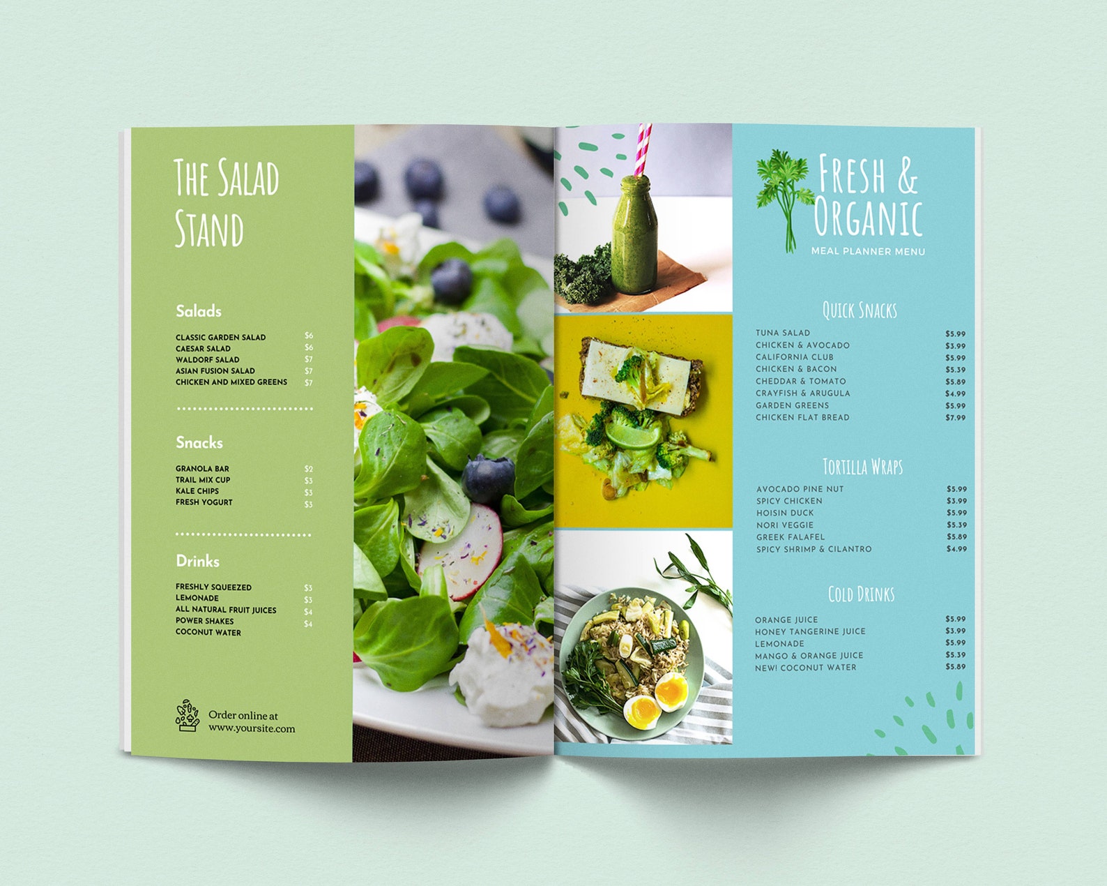 Chef & Restaurant Menu Template Canva Menu Template Editable Menu ...