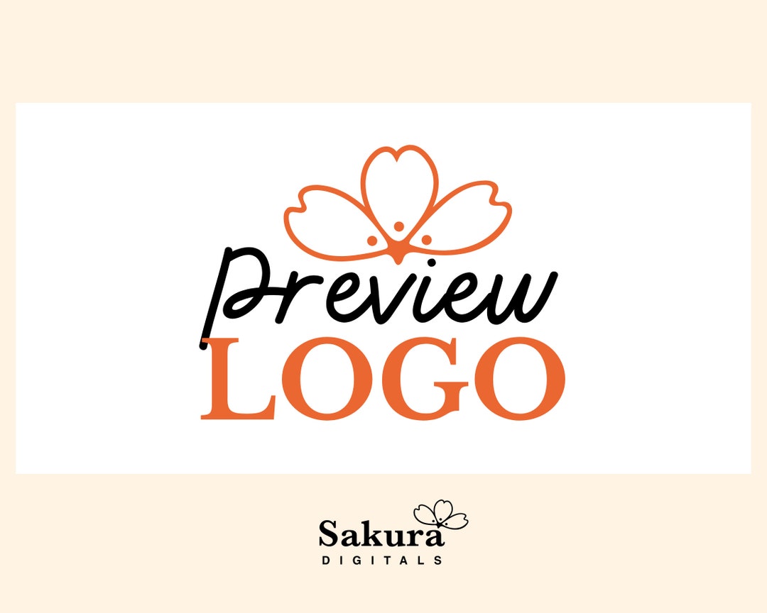 Logo Preview - Pre Made Logo Design - Etsy