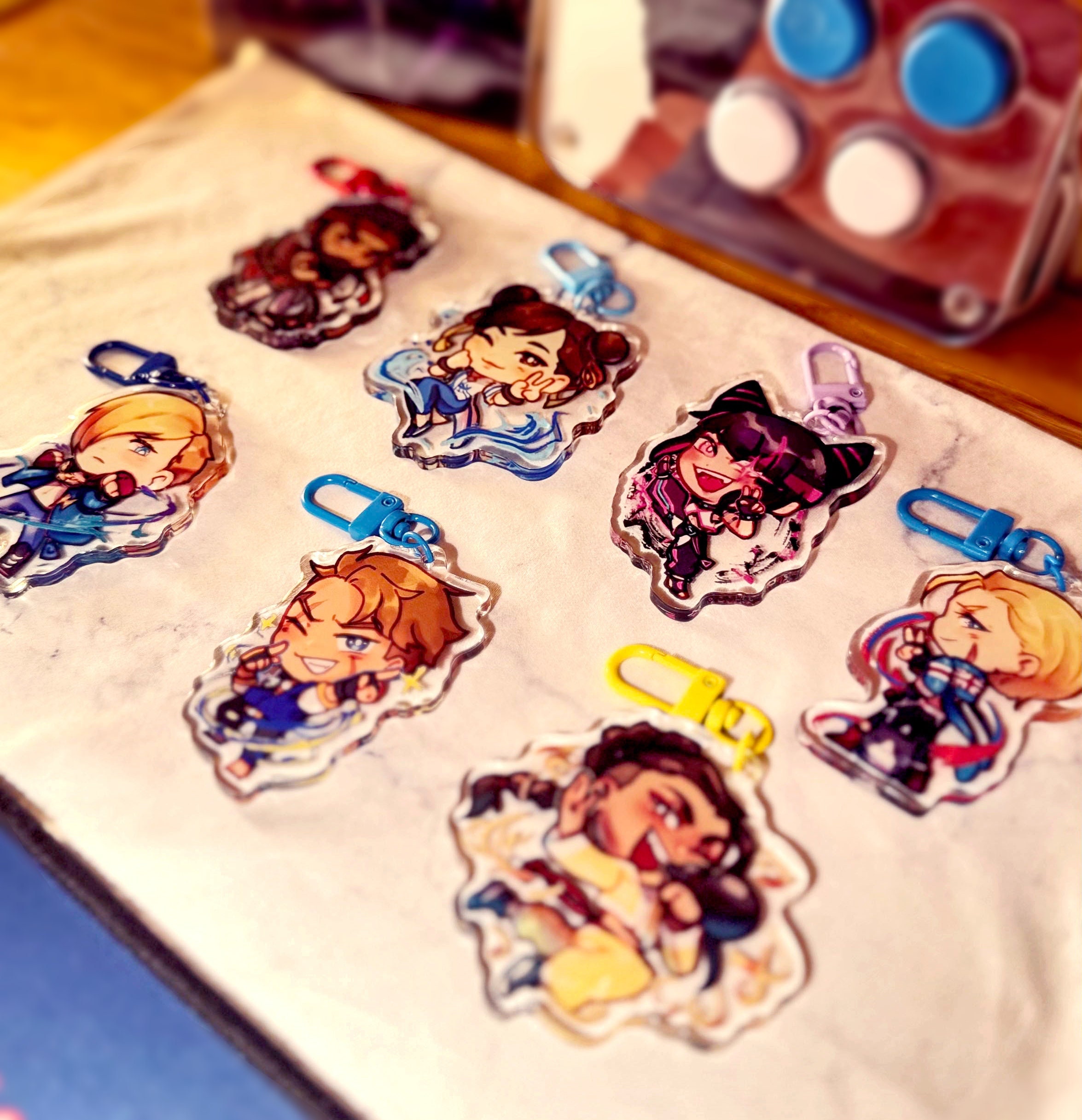 Street Fighter 6 - Charms/keychains - Etsy