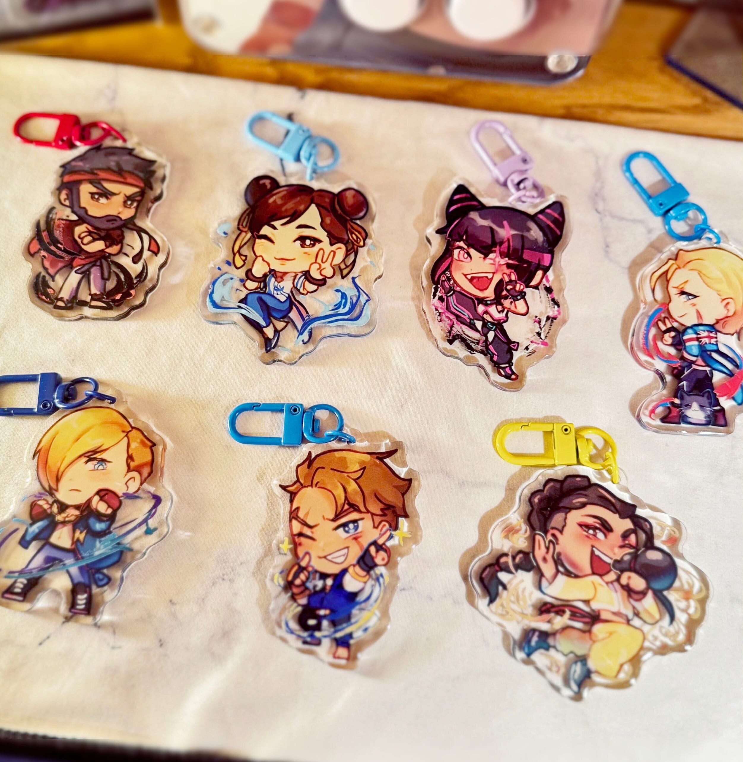 Street Fighter 6 - Charms/keychains - Etsy