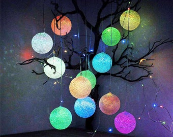 Hanging Solar Balls - Etsy