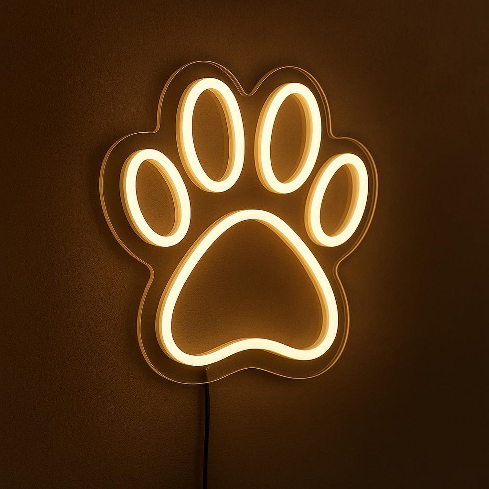 Mini Cute Custom Neon Sign, Bright Playful Personalized LED Light ...