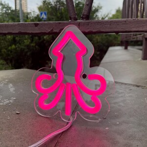Mini Cute Custom Neon Sign, Bright Playful Personalized LED Light ...