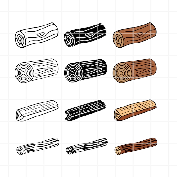 Wood Log Clip Art